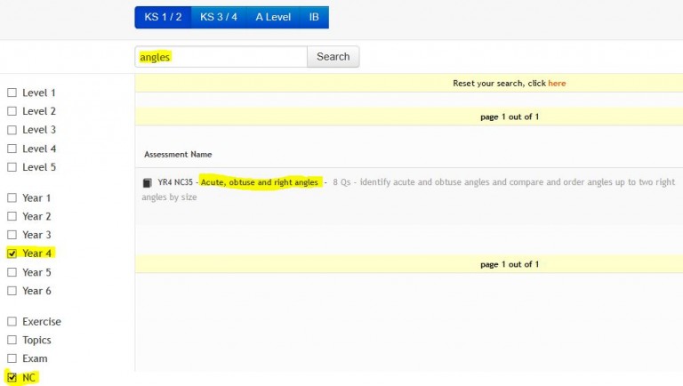 New questions on types of angles and ordering angles – Mathster